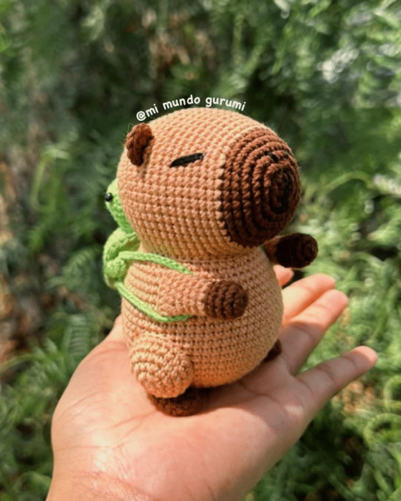 Free Capybara Amigurumi Pattern